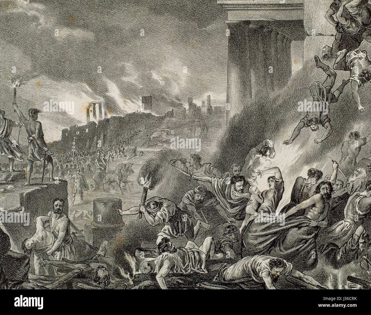 Third Celtiberian War or Numantine War (143-133 B.C.) between ...