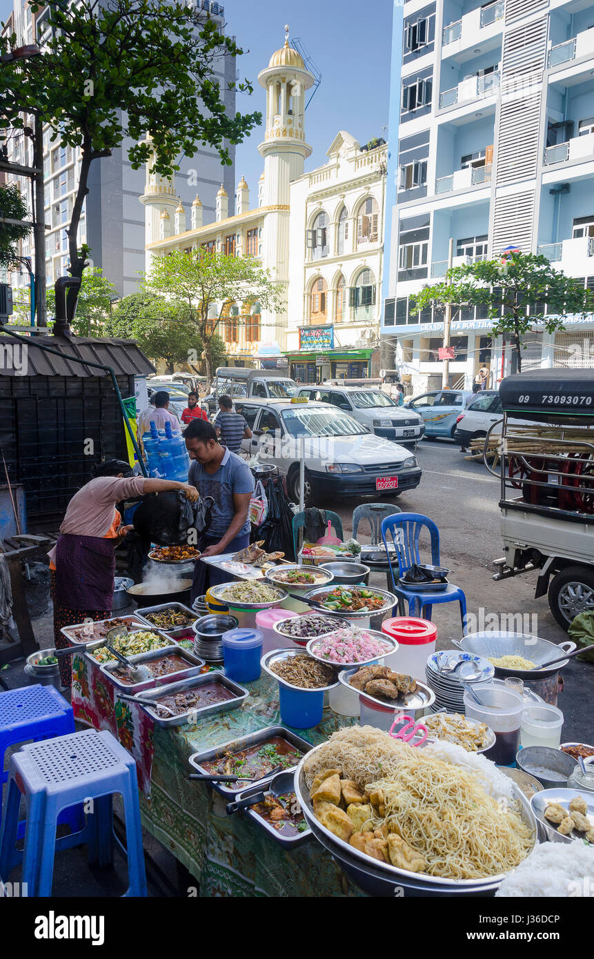 Myanmar old british colonial building hi-res stock photography and ...