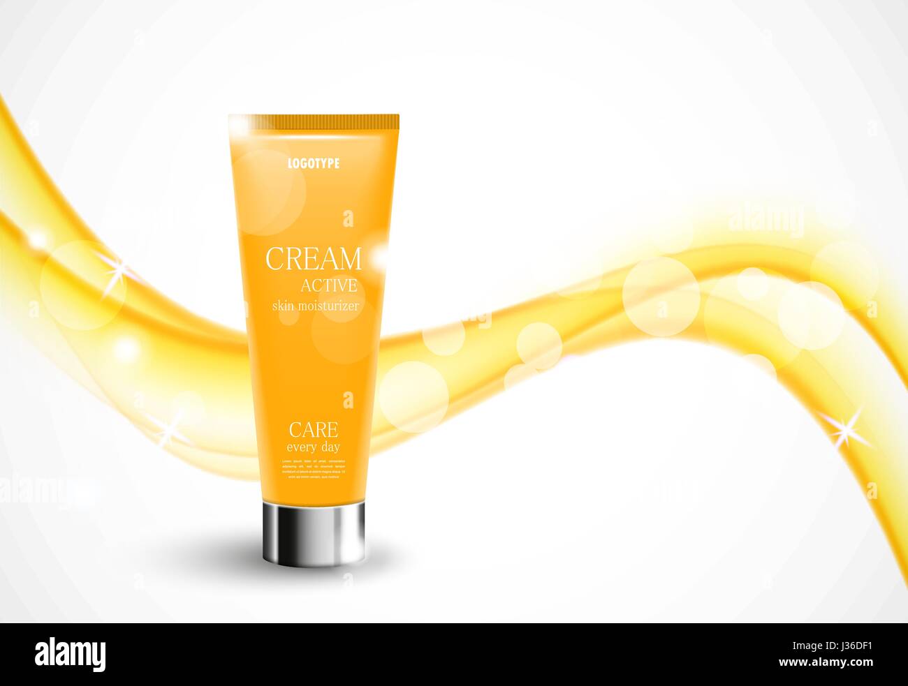 Skin moisturizer cosmetic design template Stock Vector Image & Art - Alamy