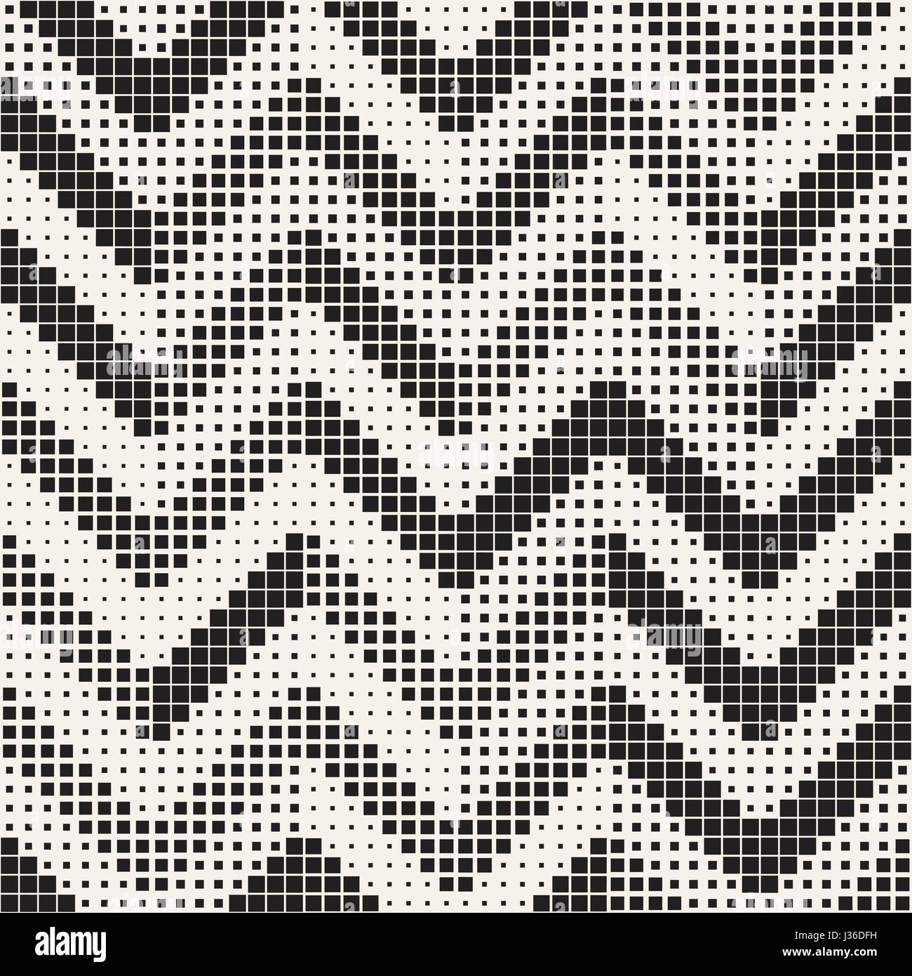 Seamless Irregular Geometric Pattern. Abstract Black and White Modern ...