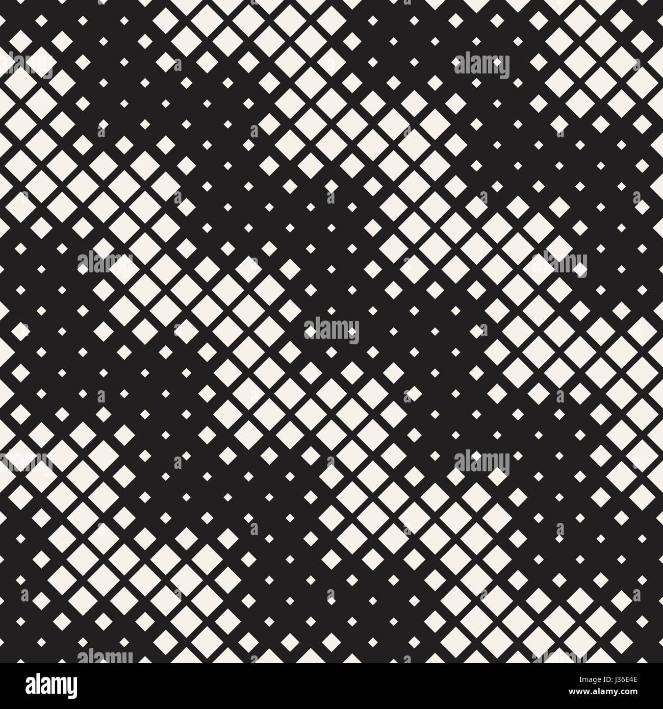 Repeating Rectangle Shape Halftone. Modern Geometric Lattice Texture ...