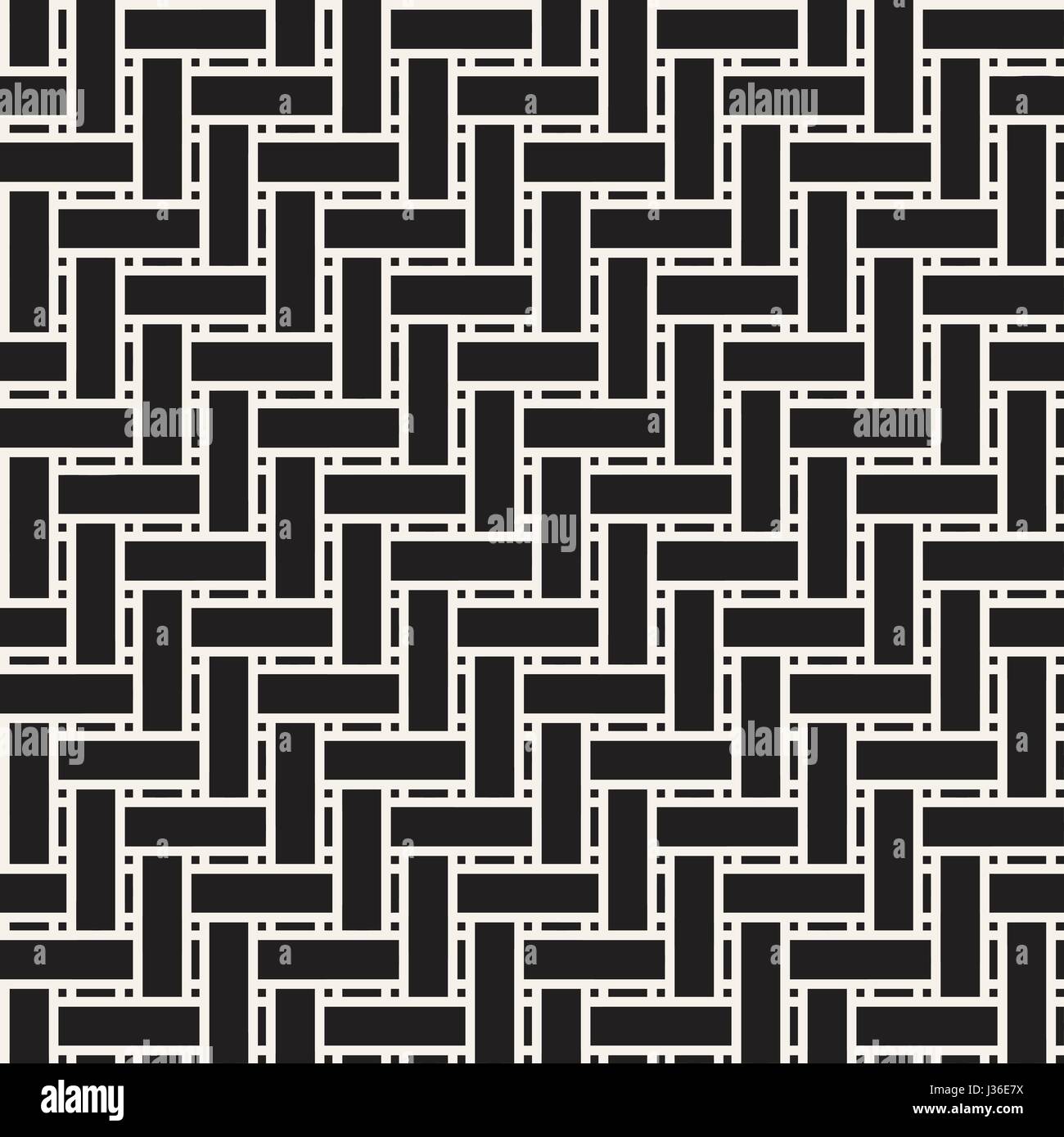 Seamless woven stripes lattice pattern. Modern stylish texture ...