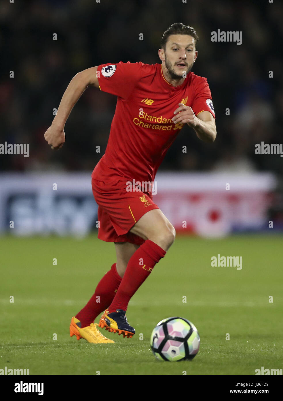 Liverpool, Adam Lallana Stock Photo - Alamy
