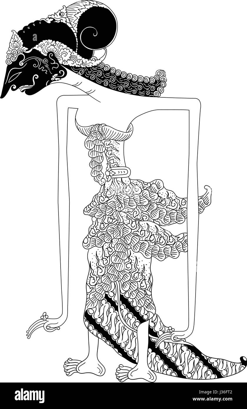 Drupadi Wayang Kulit