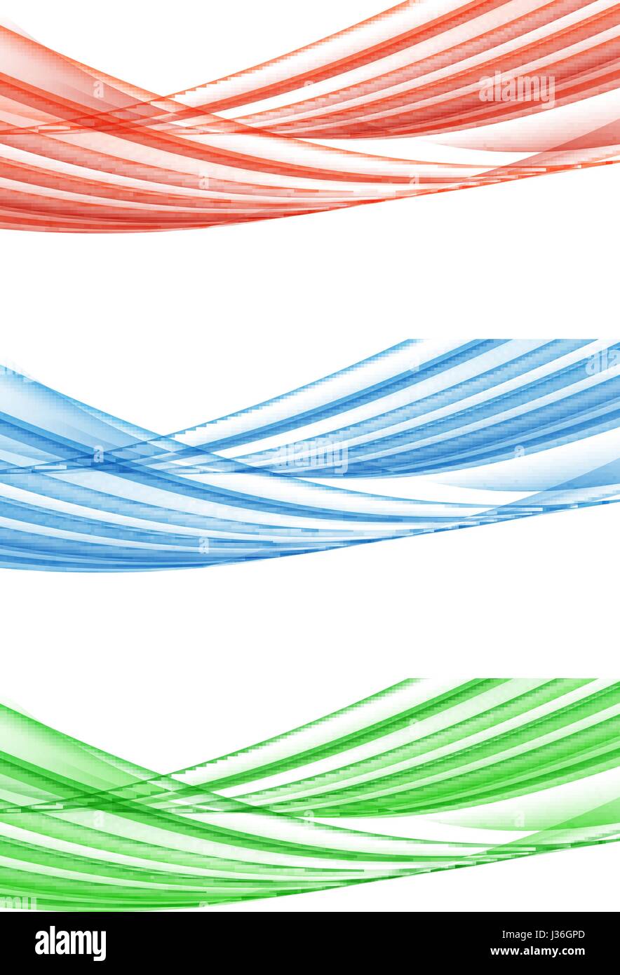 Abstract technology colors wave motion Stock Vector Images - Alamy