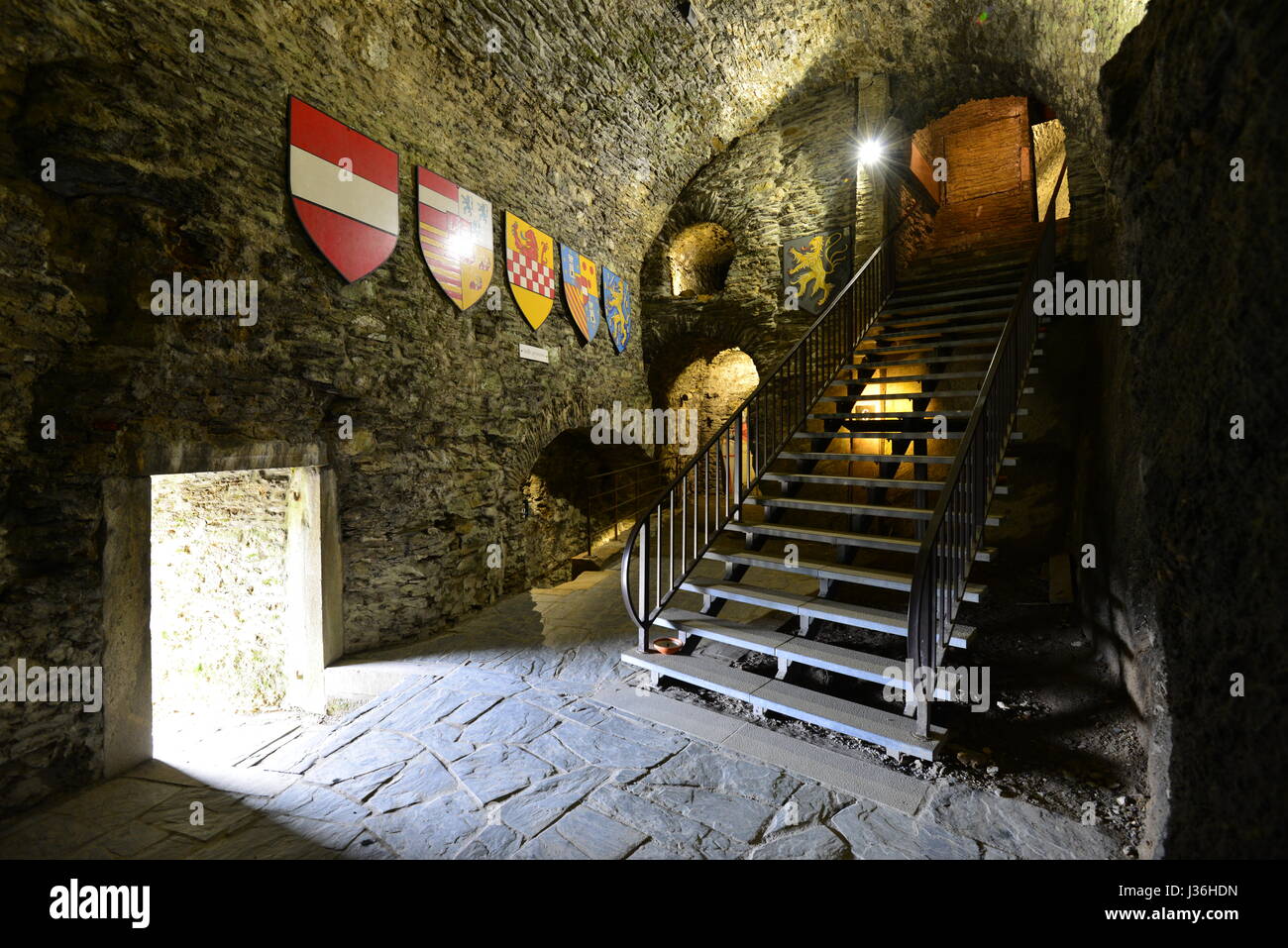 Castle in bouillon Stock Photo - Alamy