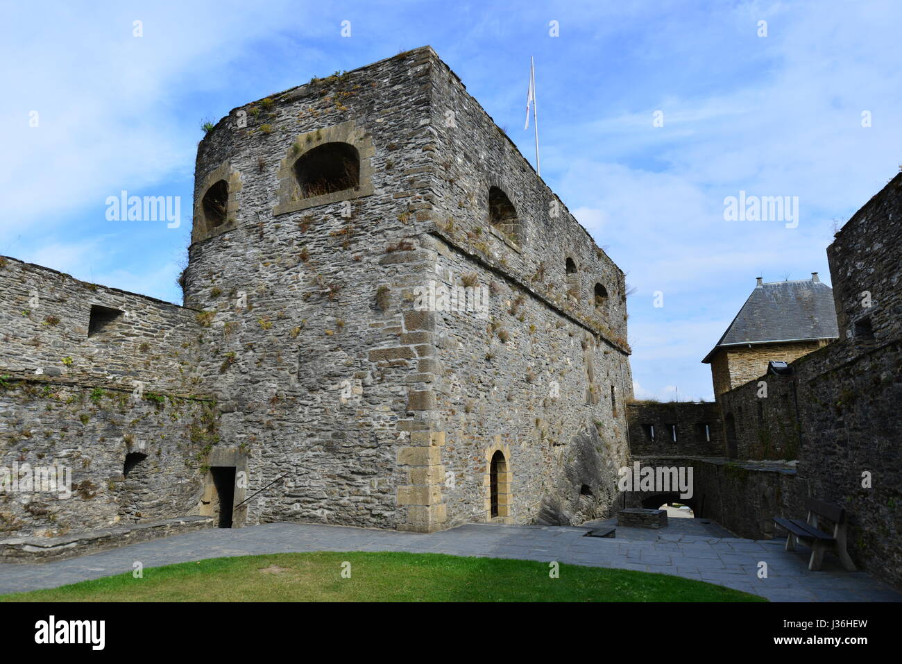 Castle in bouillon Stock Photo - Alamy
