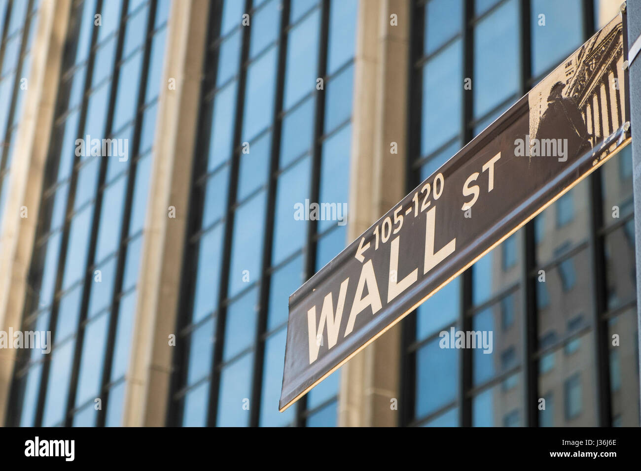 Sign for Wall Street in New York City Stock Photo - Alamy