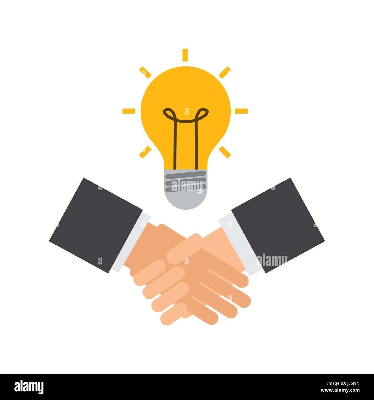 handshake business done deal Stock Vector Image & Art - Alamy