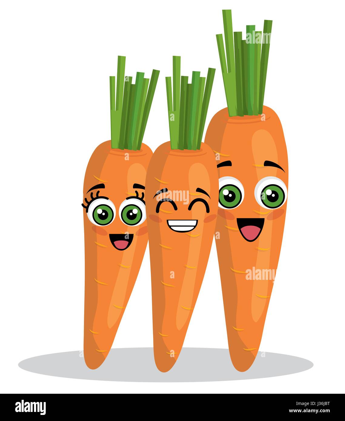 carrots vegetables comic character Stock Vector Image & Art - Alamy