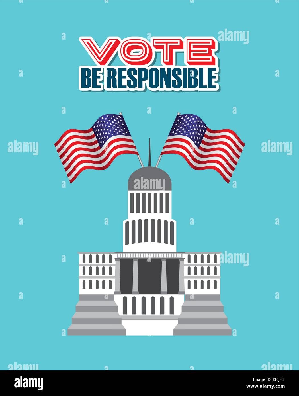 US presidential voting concept Stock Vector Image & Art - Alamy