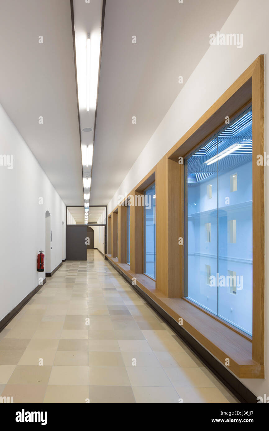 Library corridor hi-res stock photography and images - Alamy
