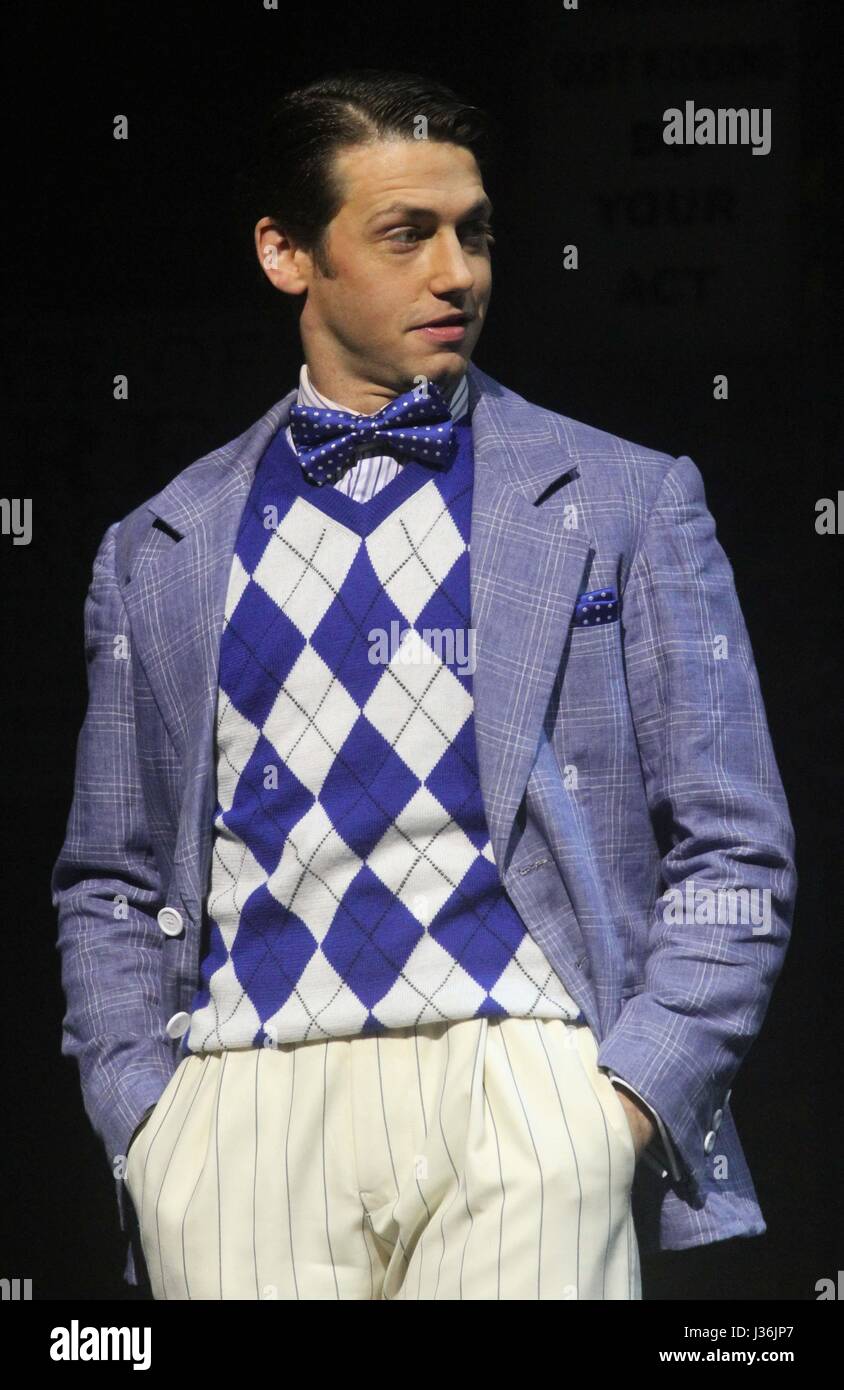 Stuart Neal as Billy Lawler in a new production of 42nd Street at The ...