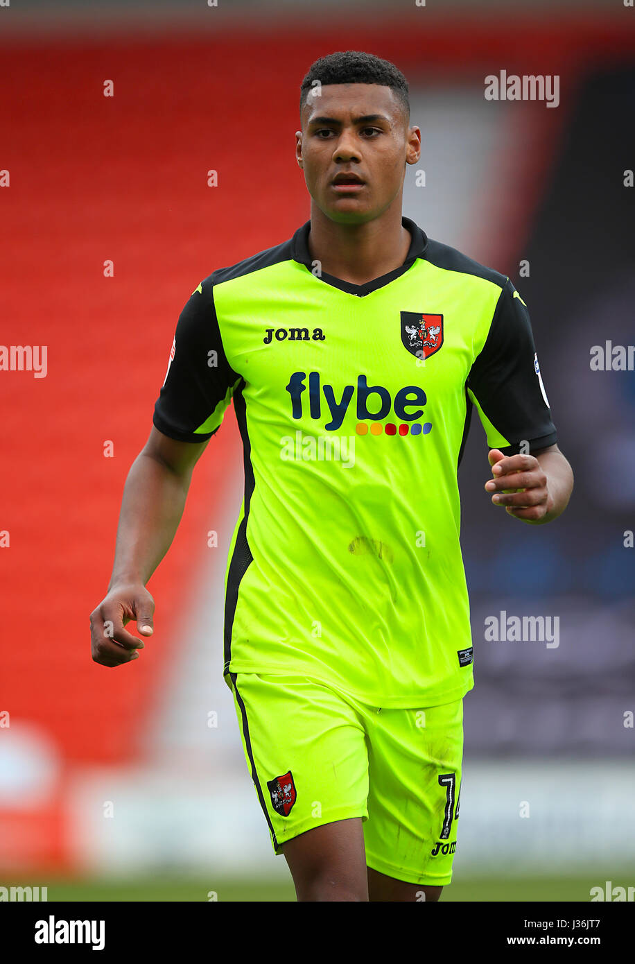 Ollie Watkins, Exeter City Stock Photo - Alamy