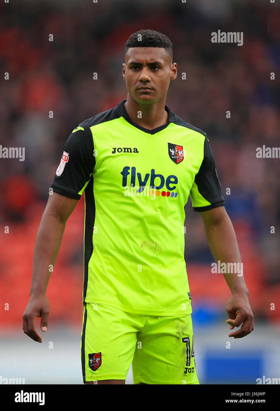 Ollie Watkins, Exeter City Stock Photo - Alamy