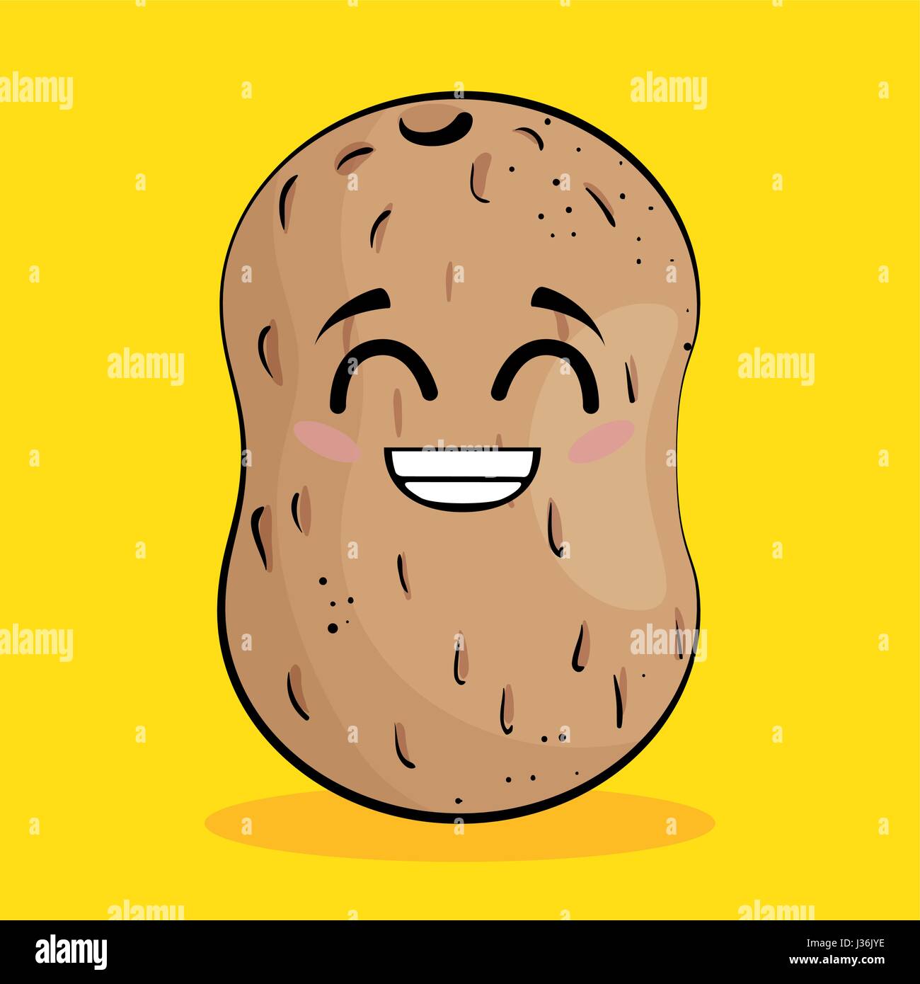 Potato vegetable comic character Stock Vector Images - Alamy