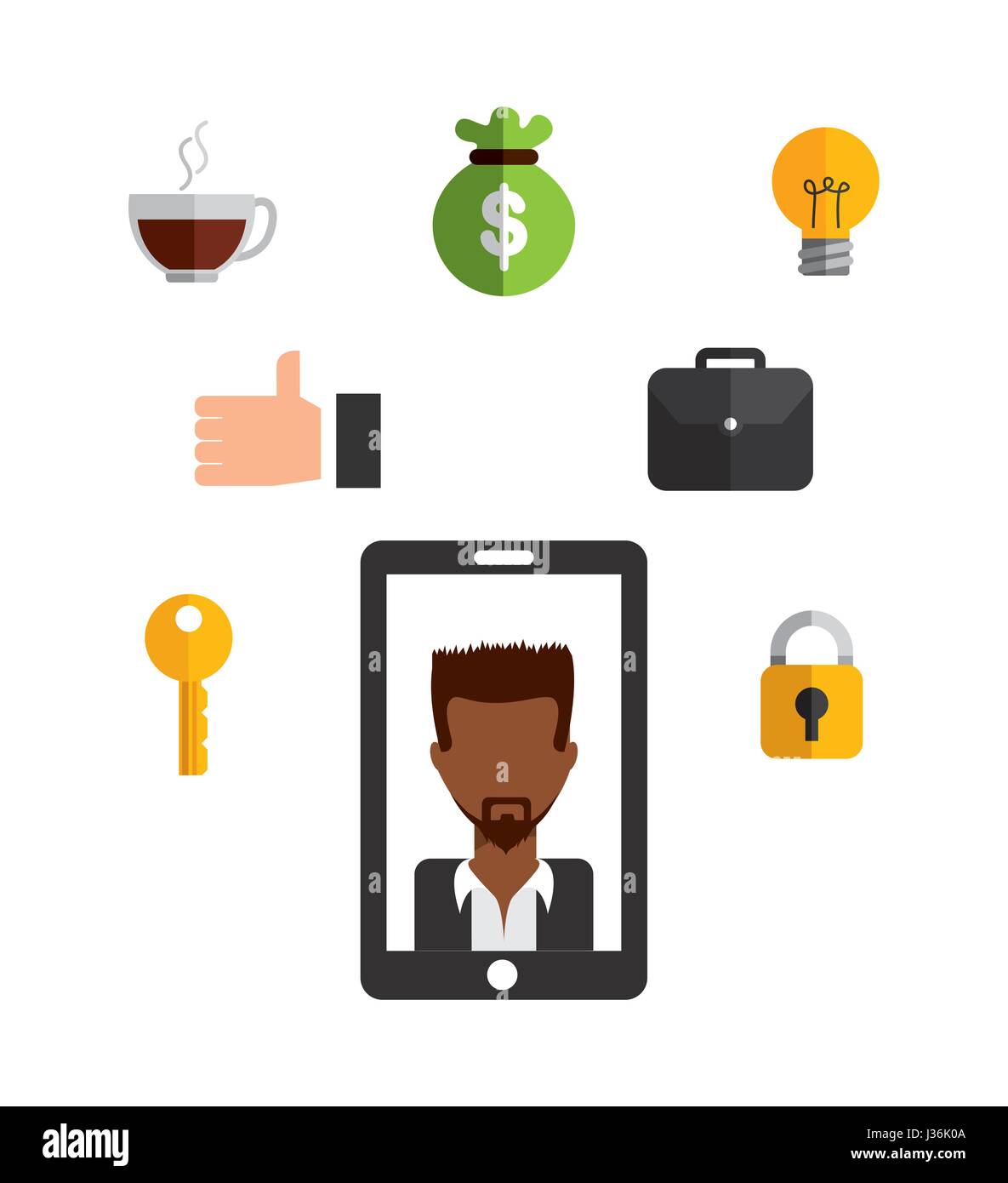 smartphone technology device electronic icon Stock Vector Image & Art - Alamy