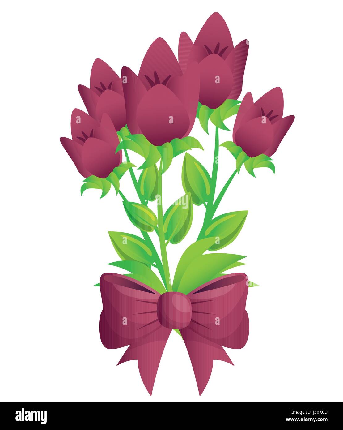 Bown background Stock Vector Images - Alamy