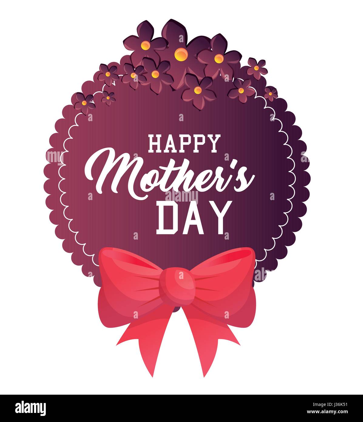 happy mothers day card Stock Vector Image & Art - Alamy