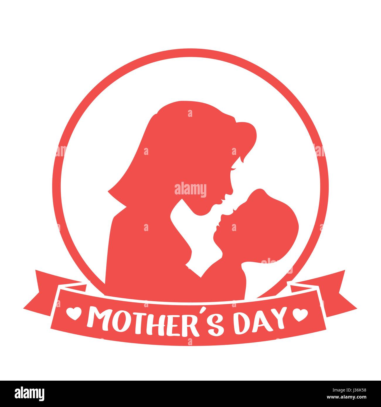 happy mothers day card Stock Vector Image & Art - Alamy