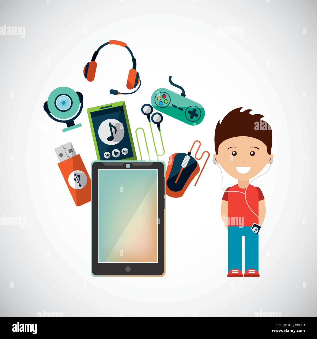 smartphone technology device electronic icon Stock Vector Image & Art - Alamy