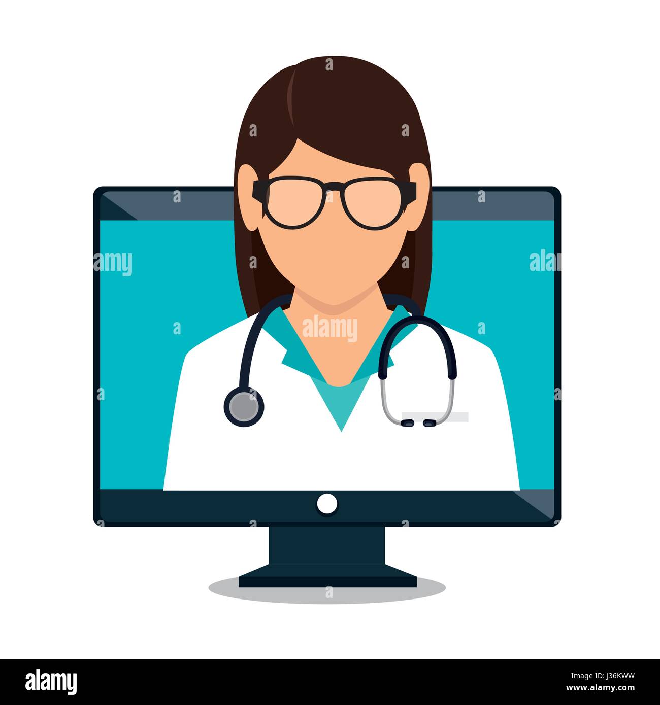 digital healthcare technology icon Stock Vector Image & Art - Alamy