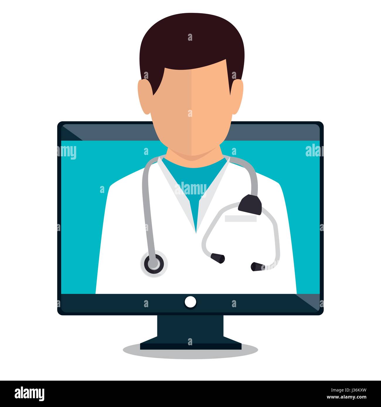 digital healthcare technology icon Stock Vector Image & Art - Alamy