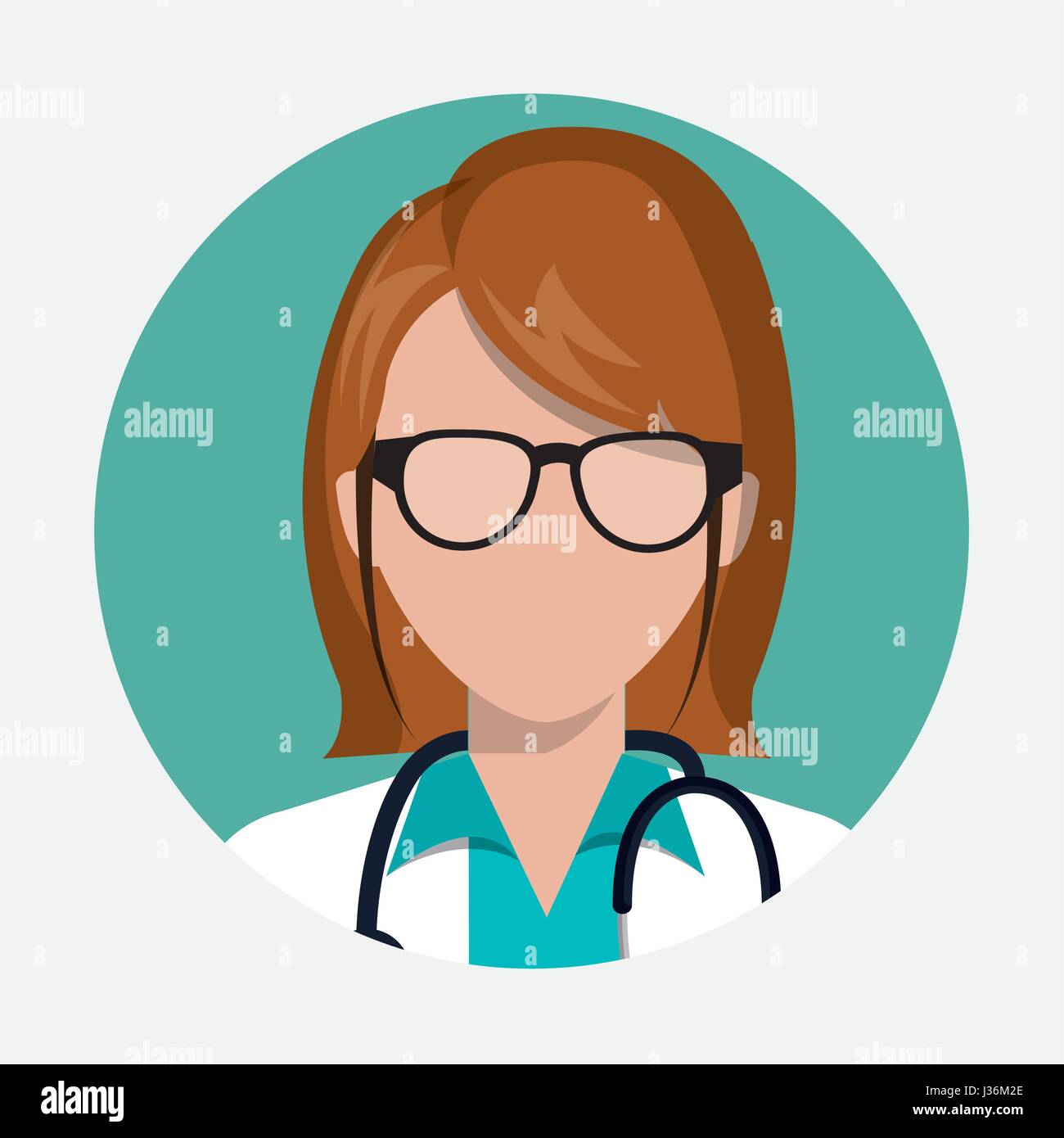 professional doctor avatar character Stock Vector Image & Art - Alamy