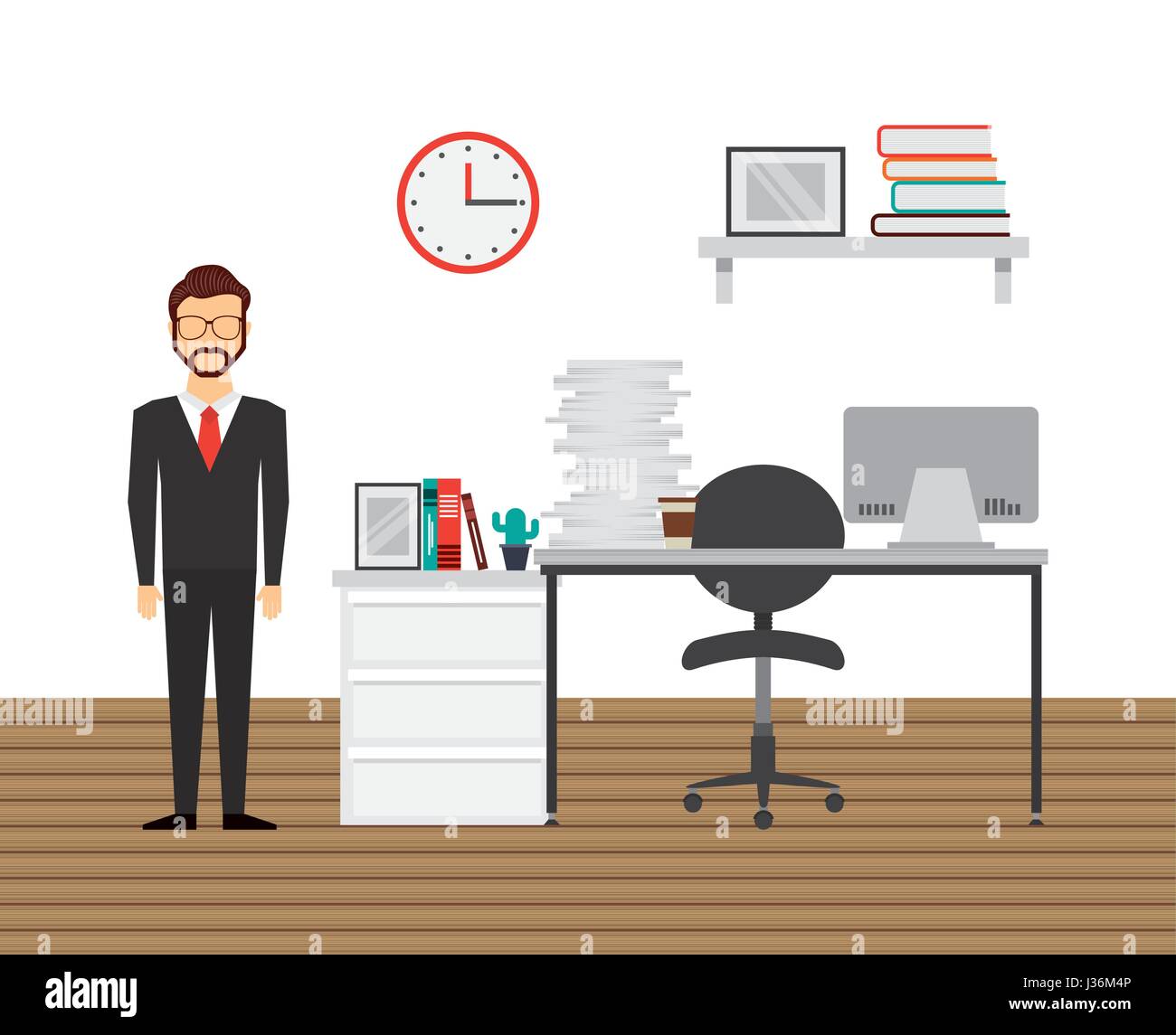 office equipment design Stock Vector Image & Art - Alamy