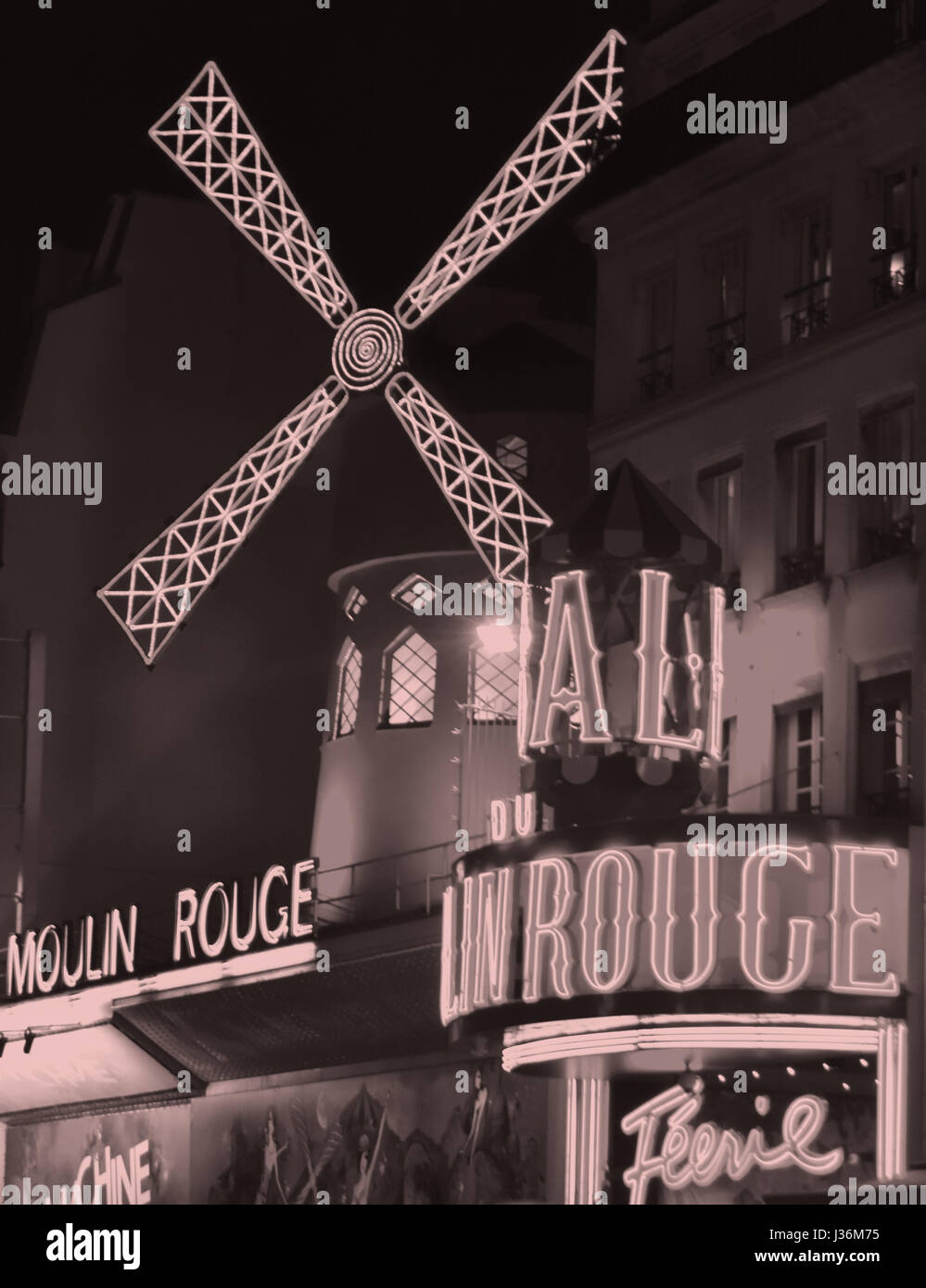 Moulin rouge hi-res stock photography and images - Alamy