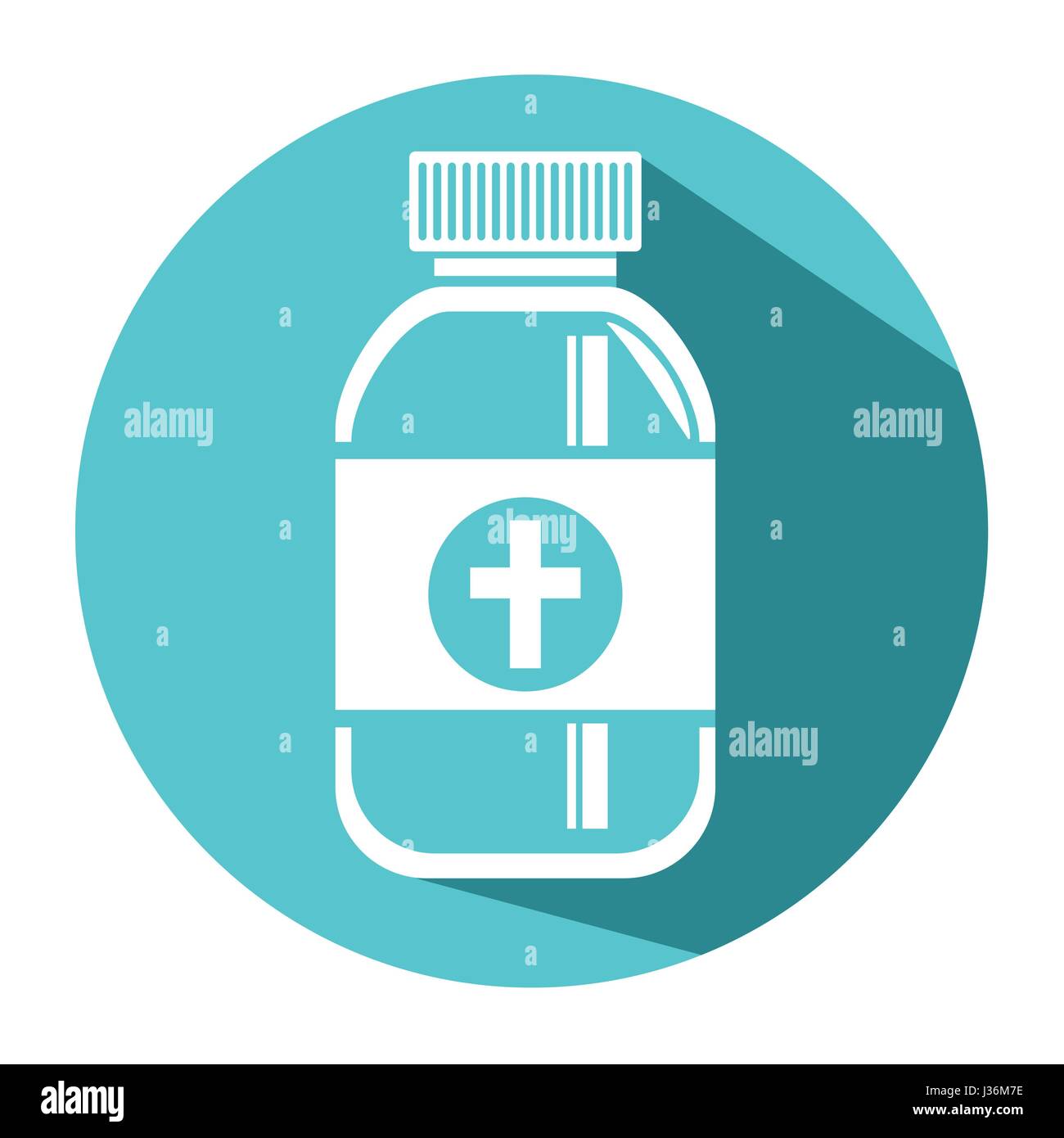 medicine bottle isolated icon Stock Vector Image & Art - Alamy