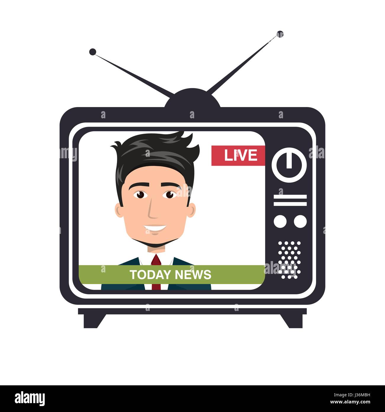 tv media live streaming Stock Vector Image & Art - Alamy