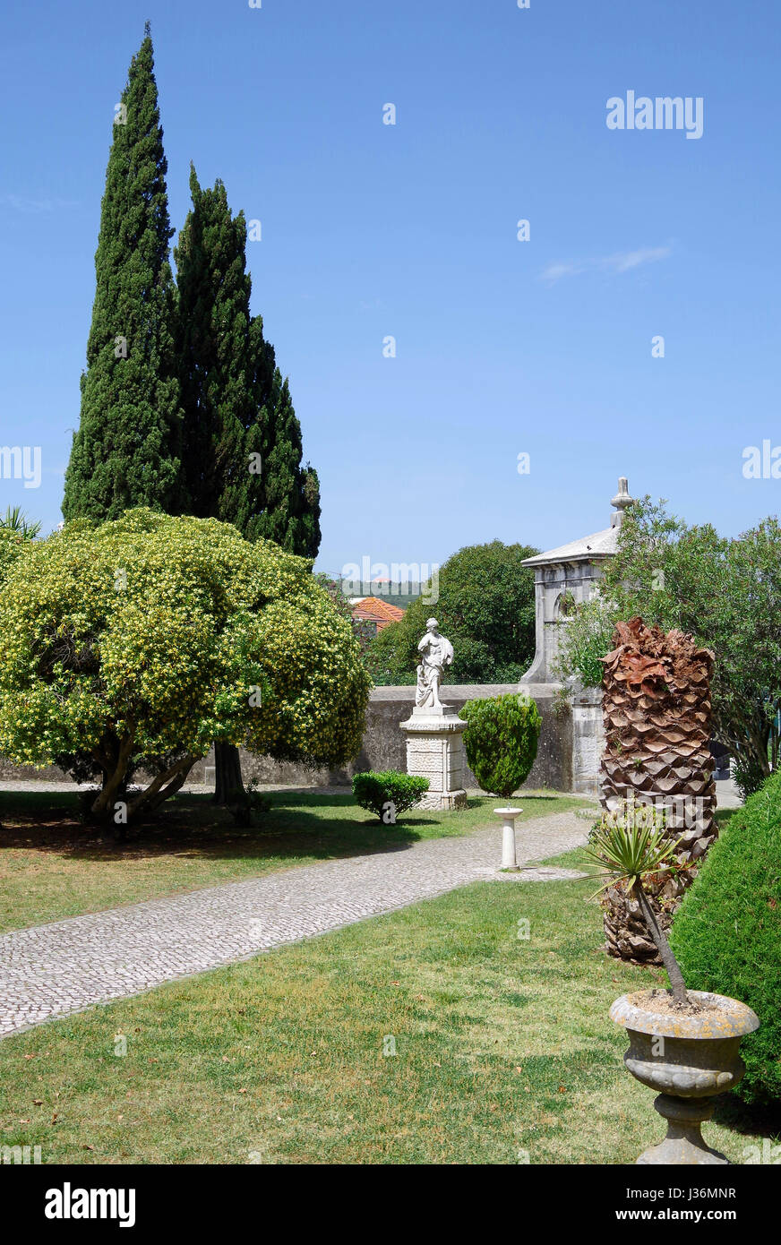 Small Public Garden, part of the aqueduct system, where the Alcantara ...
