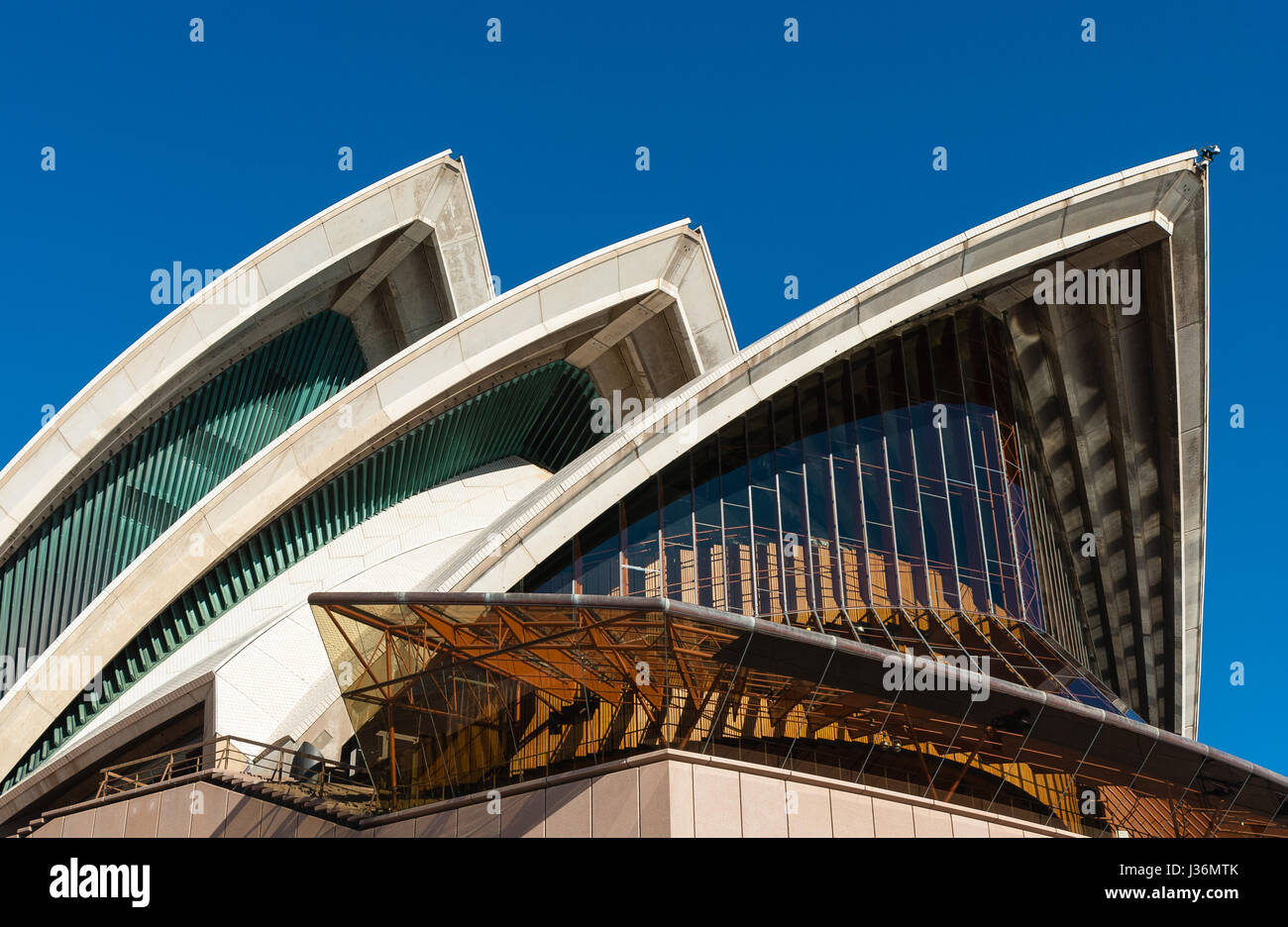 Close up of the Sydney Opera House Tiles Stock Photo - Alamy
