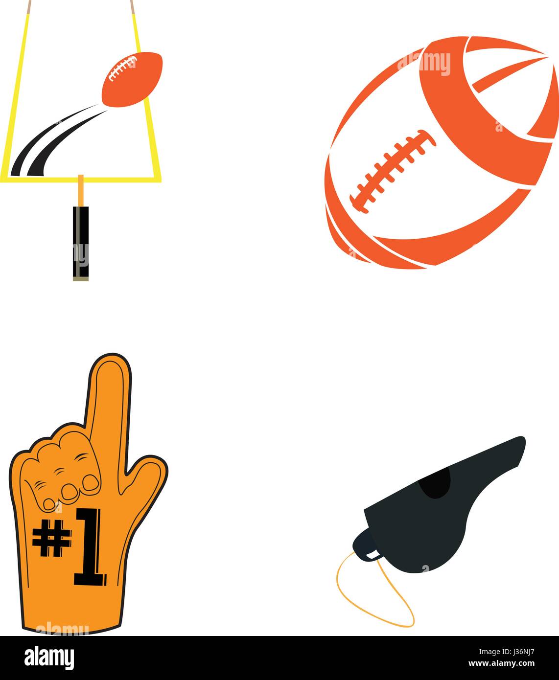 Referee american football Stock Vector Images - Alamy