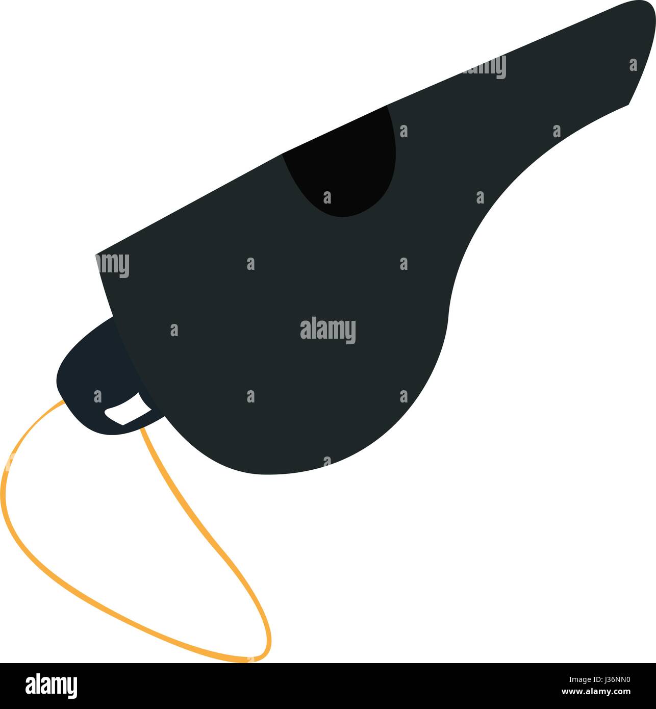 Isolated whistle illustration Stock Vector Image & Art - Alamy