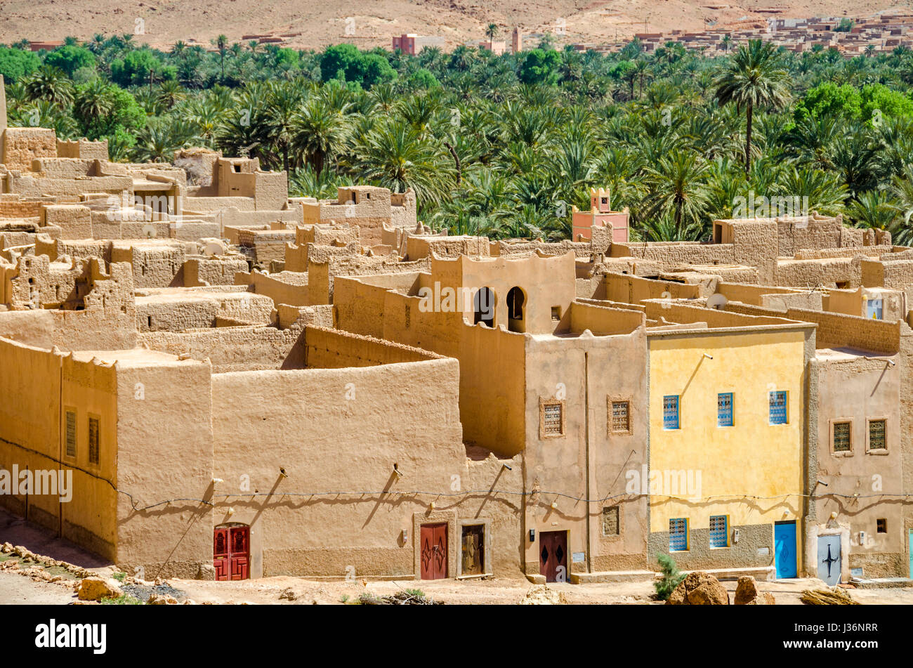 The old village in Ziz valley (Ziz gorge), Morocco Stock Photo - Alamy