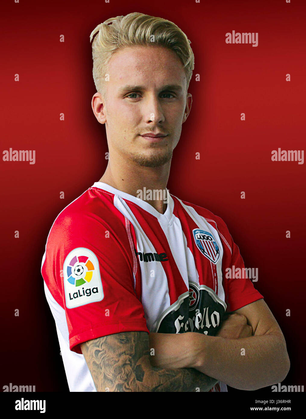 Spain - La Liga B 123 2016-2017 / ( C.D. Lugo ) - Sergio Gil Latorre ...