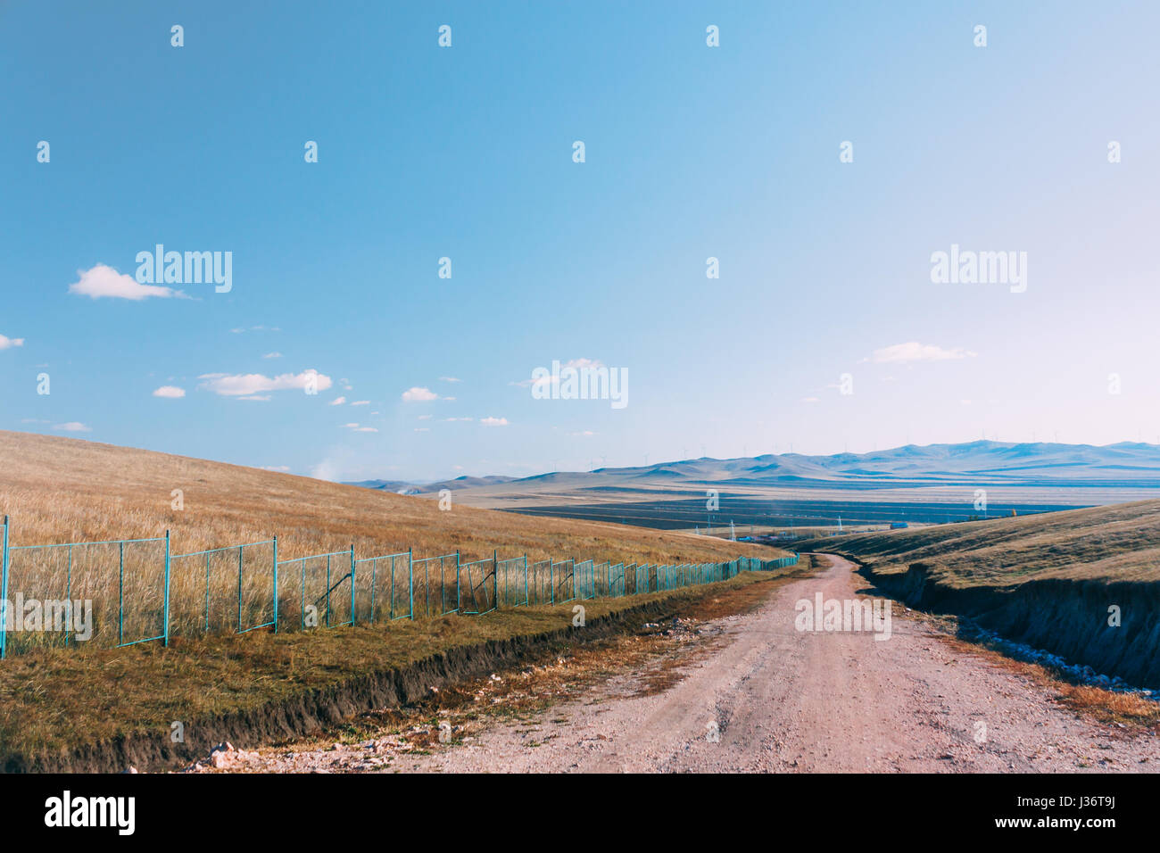 On the way to see Genhe Wetland in in Eergu'Na river ,inner mongolia ...