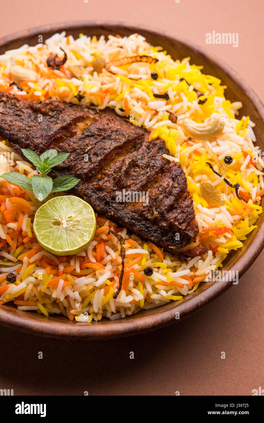 Arabic Fish Biryani