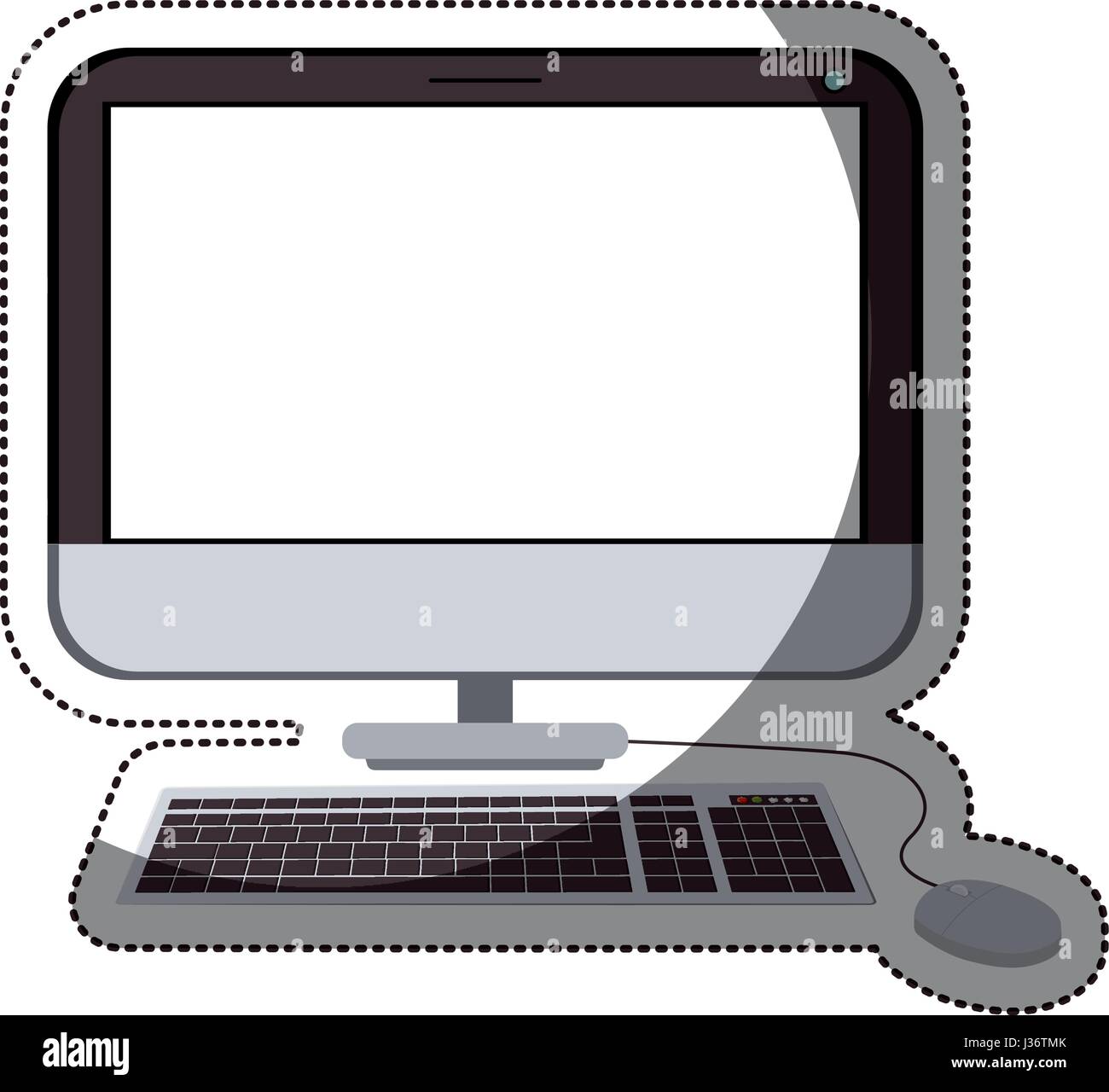 Isolated computer design Stock Vector Image & Art - Alamy
