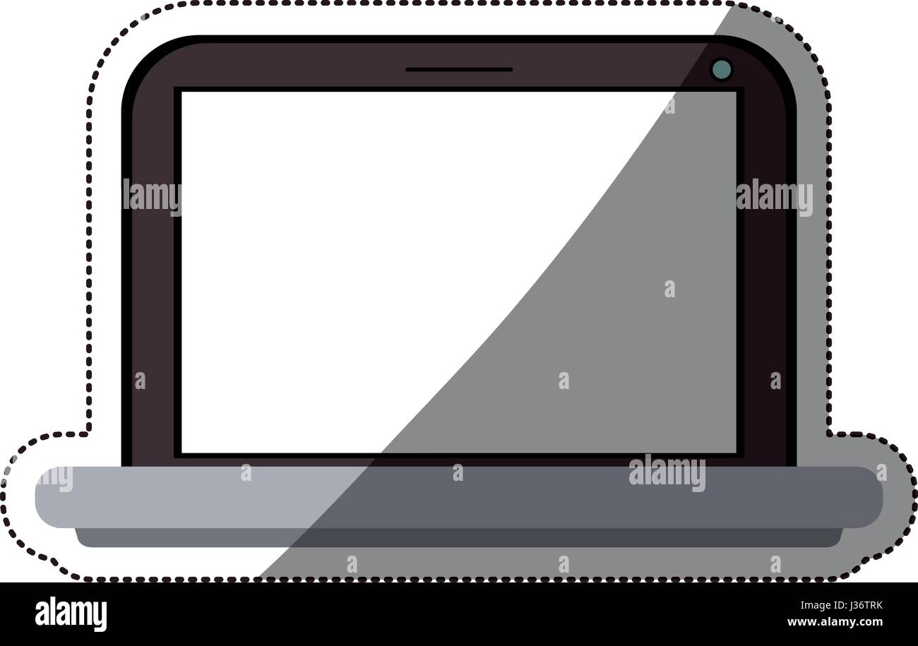 Isolated laptop design Stock Vector Image & Art - Alamy