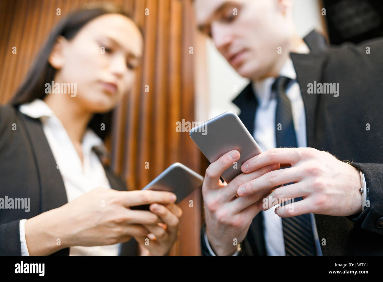 Young businesswoman hand using hi-res stock photography and images - Alamy