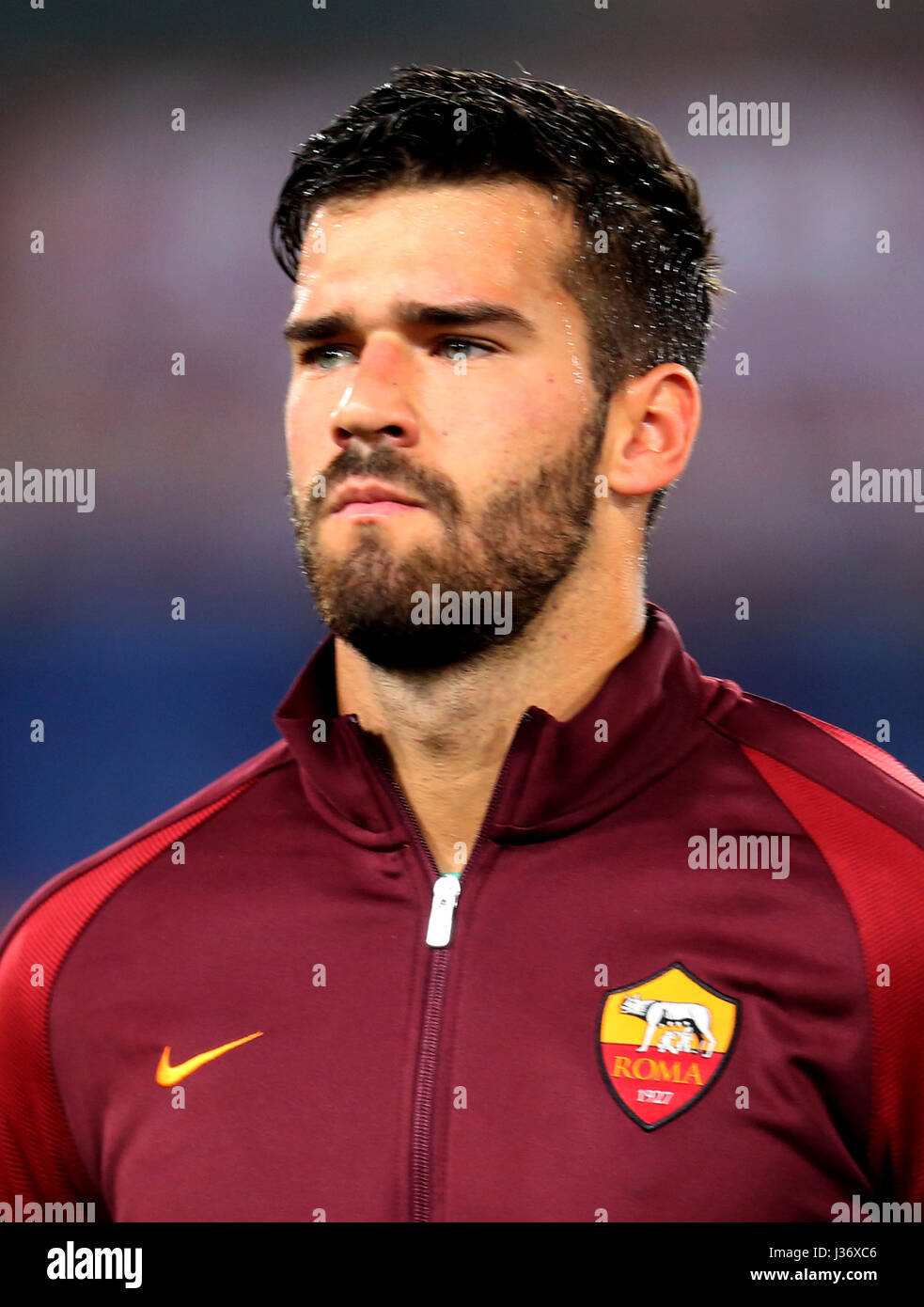 Italian League Serie A -2016-2017 / ( AS Roma ) - Alisson Ramses Stock ...