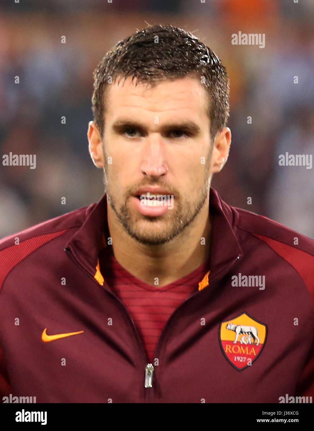 Italian League Serie A -2016-2017 / ( AS Roma ) - Kevin Strootman Stock ...