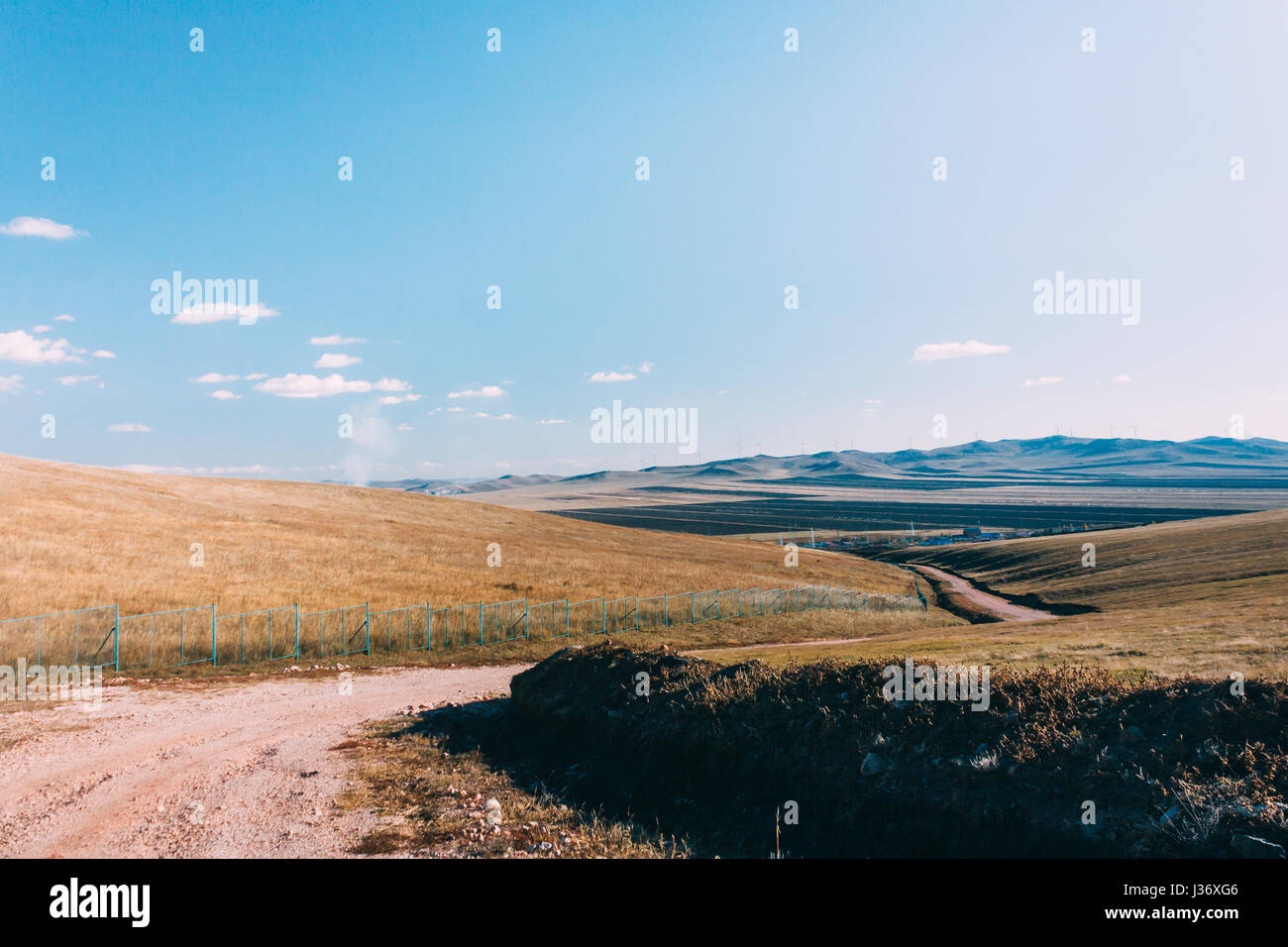 On the way to see Genhe Wetland in in Eergu'Na river ,inner mongolia ...