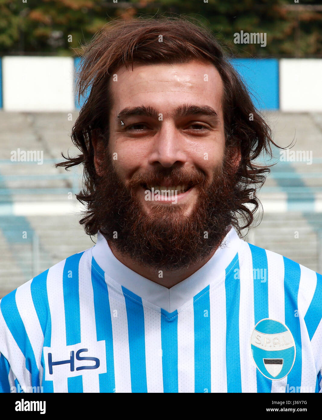 Italian League Serie B -2016-2017 / ( S.P.A.L 2013 ) - Luca Mora Stock ...