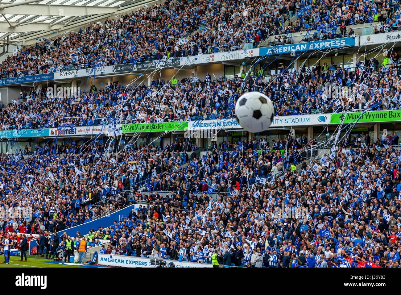 Brighton football club badge hi-res stock photography and images - Alamy