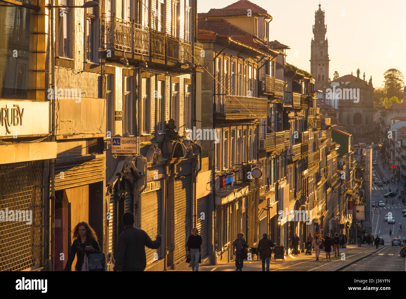 Porto street view hi-res stock photography and images - Alamy