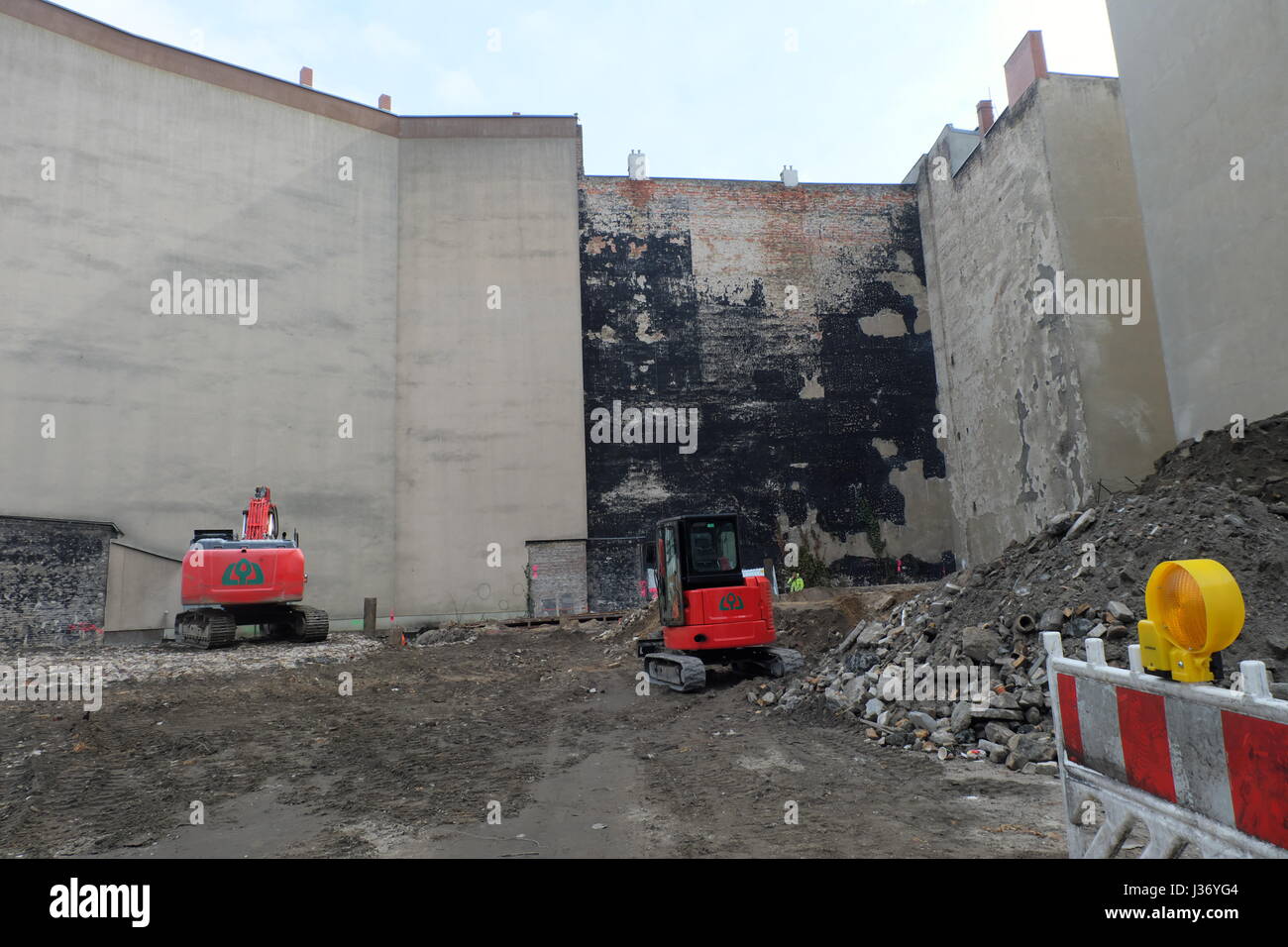 Soot - Last signs of WW2 bombing obscured soon after this photo was ...